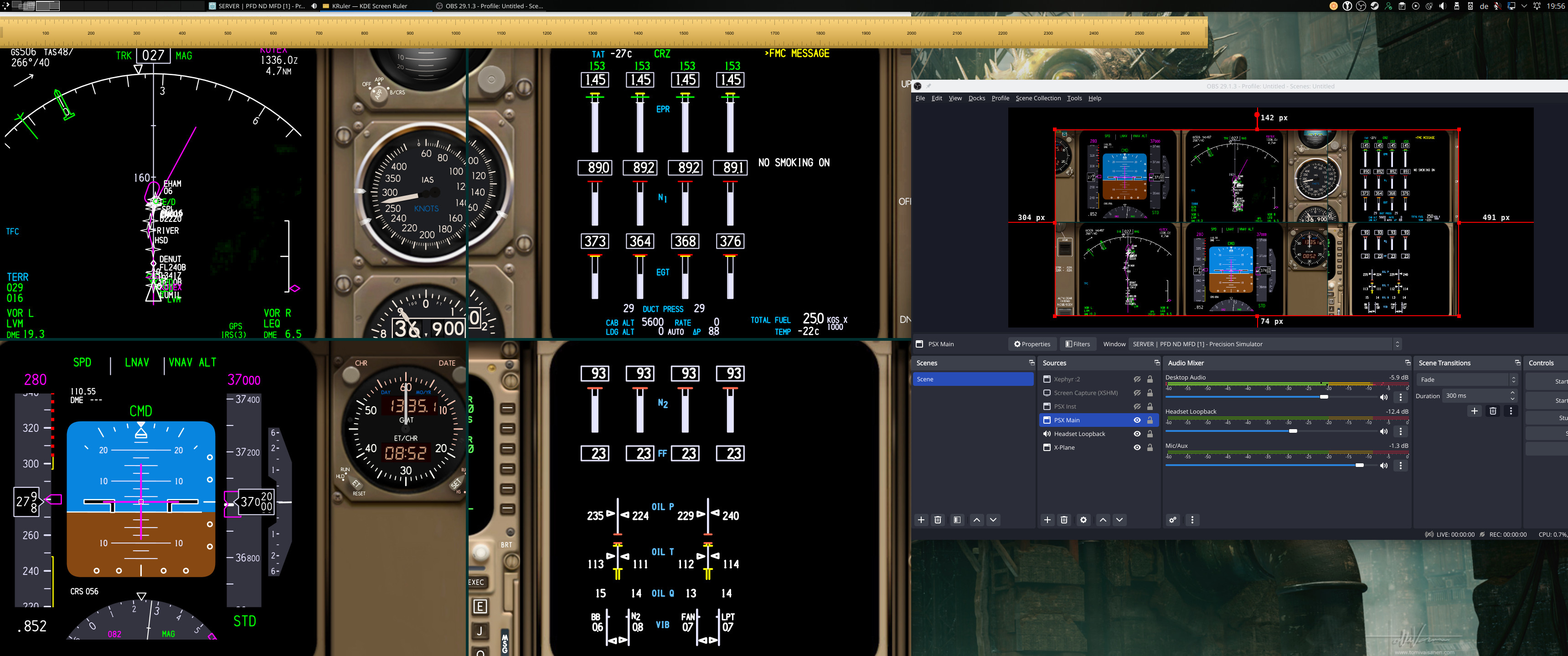 Feature request: override screen size, disable layout rescale/fit on screen