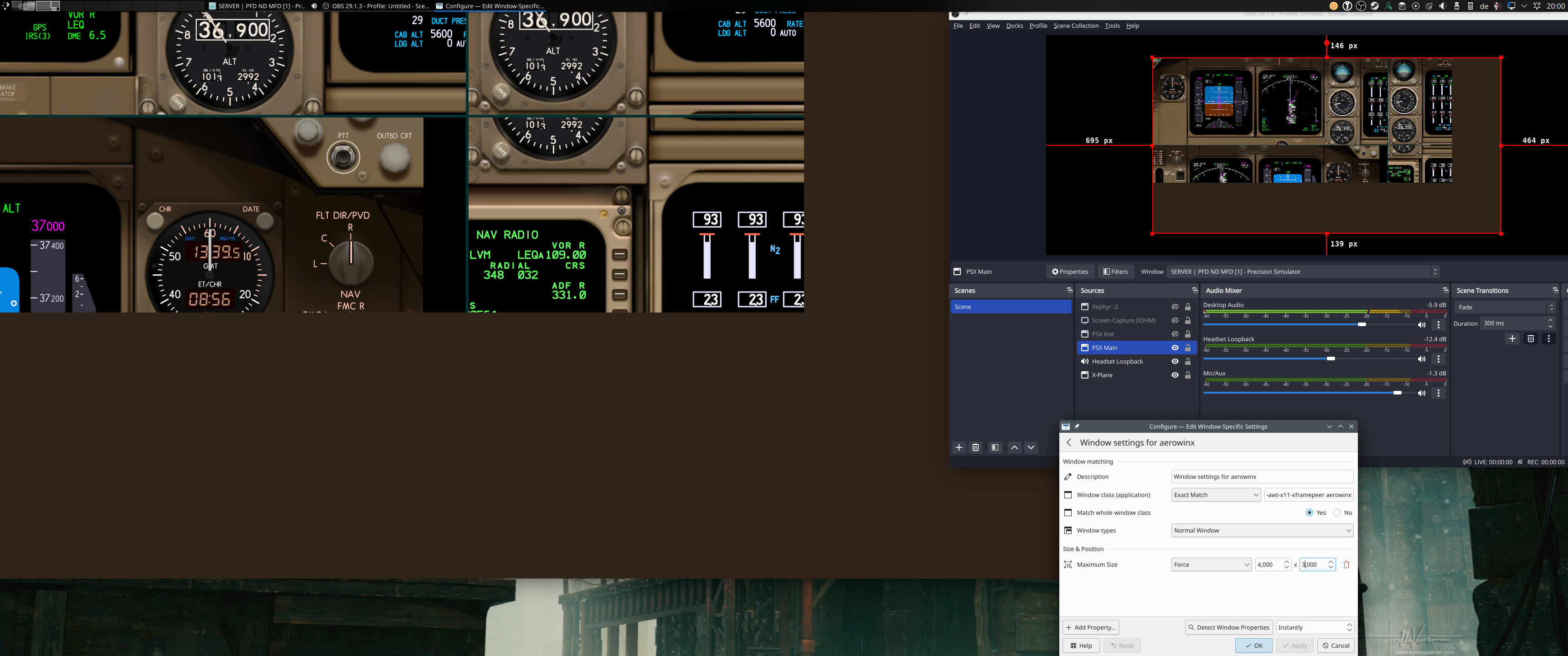 Feature request: override screen size, disable layout rescale/fit on screen