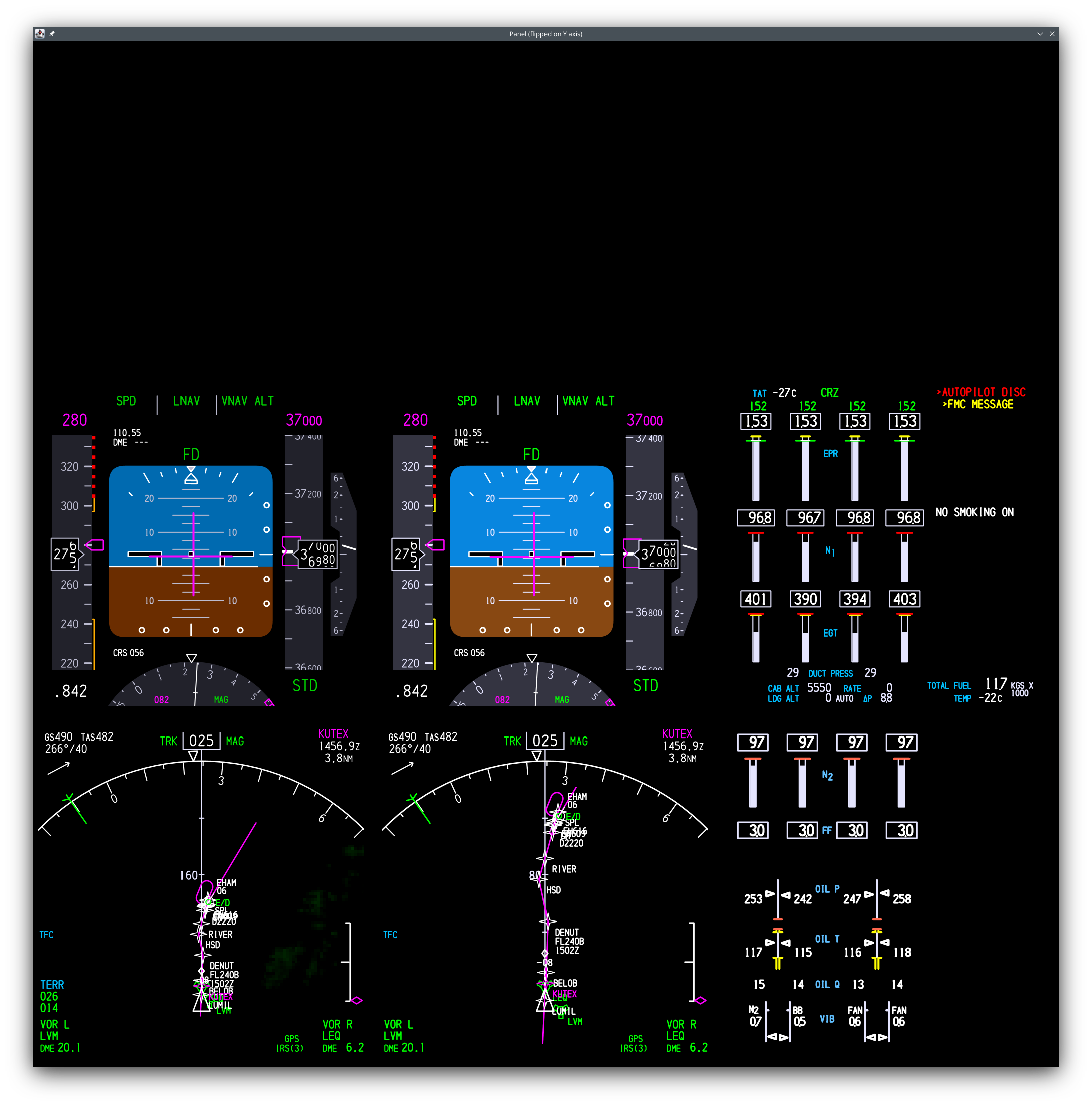 Feature request: override screen size, disable layout rescale/fit on screen